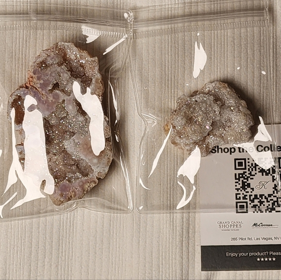 KALIFANO | Accents | Kalifano Angel Aura Quartz Geode Crystal Geode ...